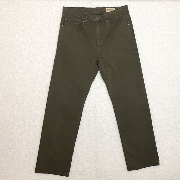 Orvis | Pants | Orvis Five Pocket 856 Mens Twill Pant 3229 Dark Olive ...